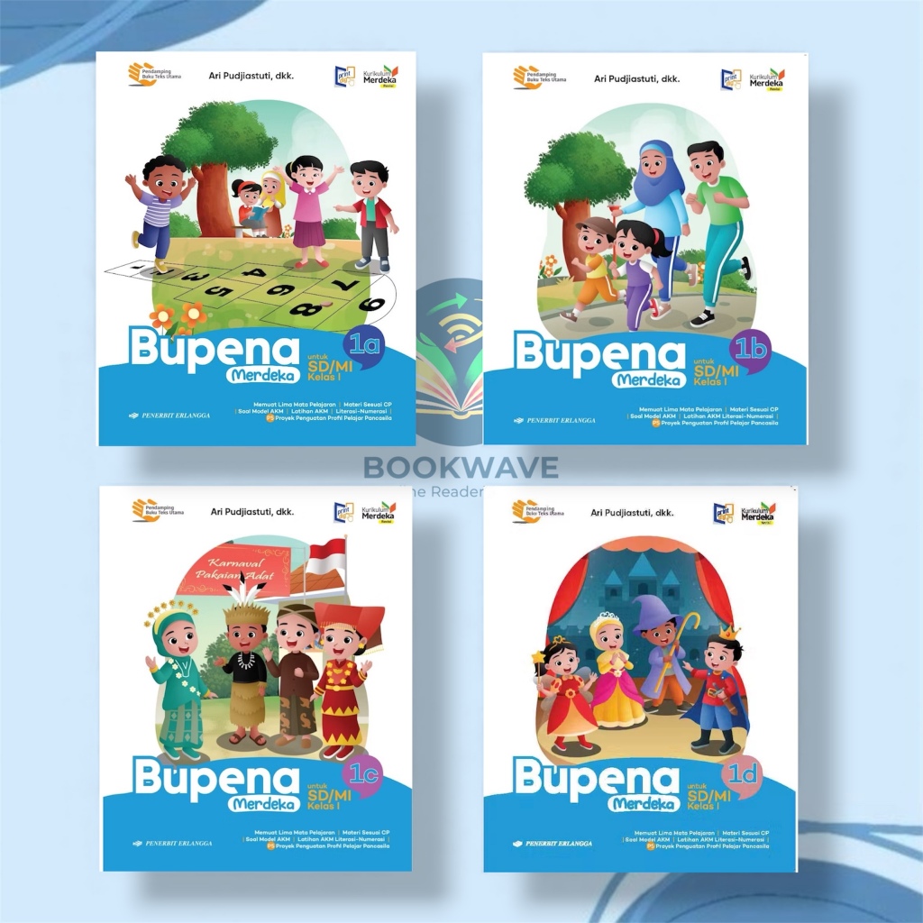 Jual BUKU BUPENA KURIKULUM MERDEKA REVISI TERBARU KELAS 1A 1B 1C 1D ...