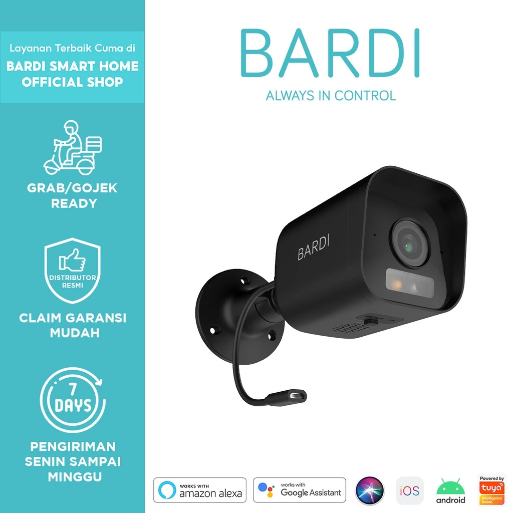 Jual BARDI IP Camera Outdoor Static (Lite Version) | CCTV Wifi 2.4Ghz ...