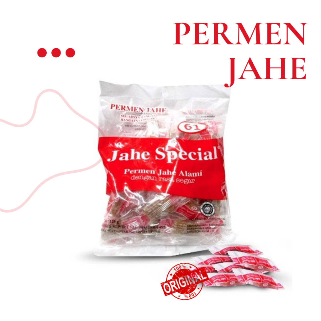 Jual Permen Jahe Special 61 Permen rasa Jahe original dari cirebon ...