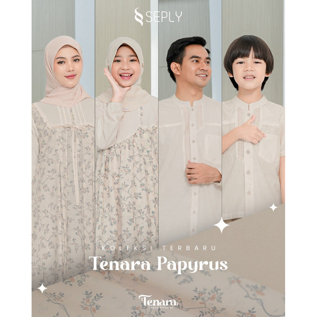 Jual [Terbaru] Seply - Tenara Papyrus Sarimbit Terbaru 2026 Couple ...