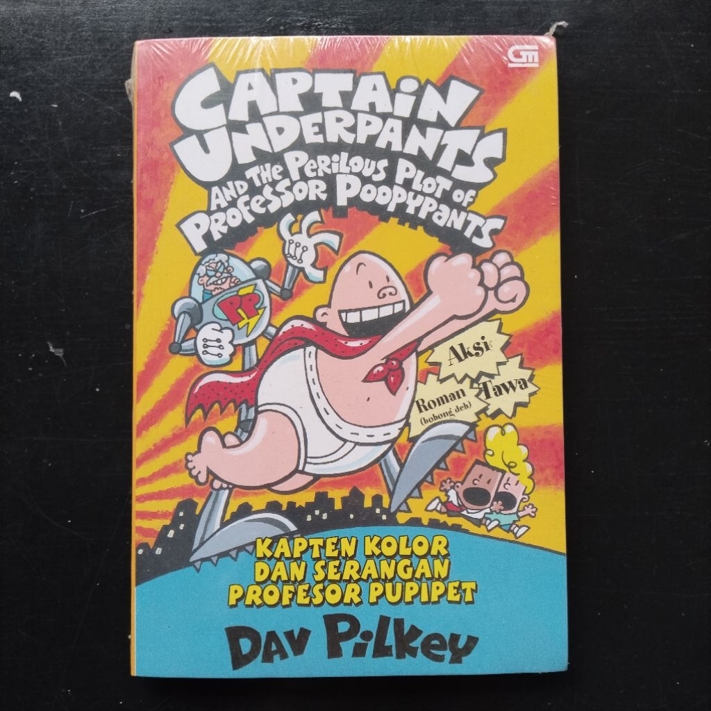 Jual Captain Underpants #4 Kapten Kolor dan Serangan Profesor Pupipet ...