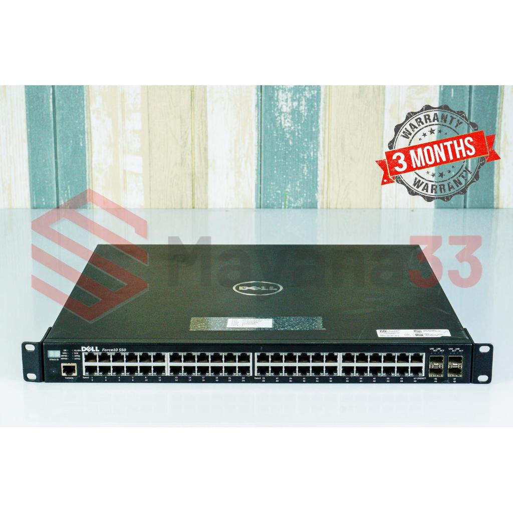Jual Switch DELL Force10 S50 48Port Gigabit Uplink 2 Port 10gb | Shopee ...