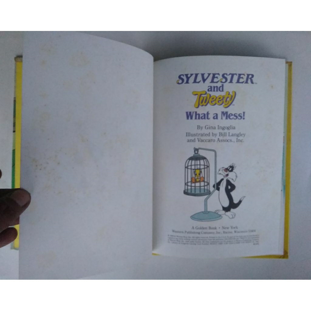 Jual Buku Anak Sylvester And Tweety : What A Mess!( A Golden Very Easy ...