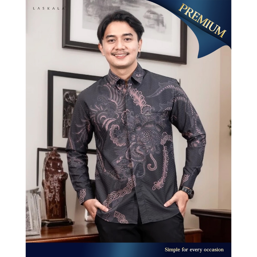Jual Laskala Premium Batik - Adipati | Slimfit | Shopee Indonesia