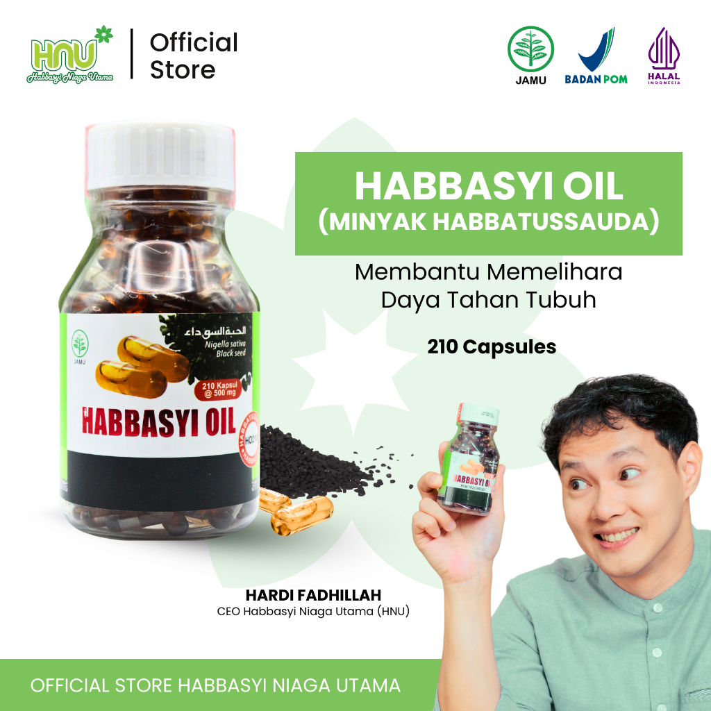 Jual HABBASYI NIAGA UTAMA - Habbasyi Oil Minyak Habbatussauda Kapsul ...