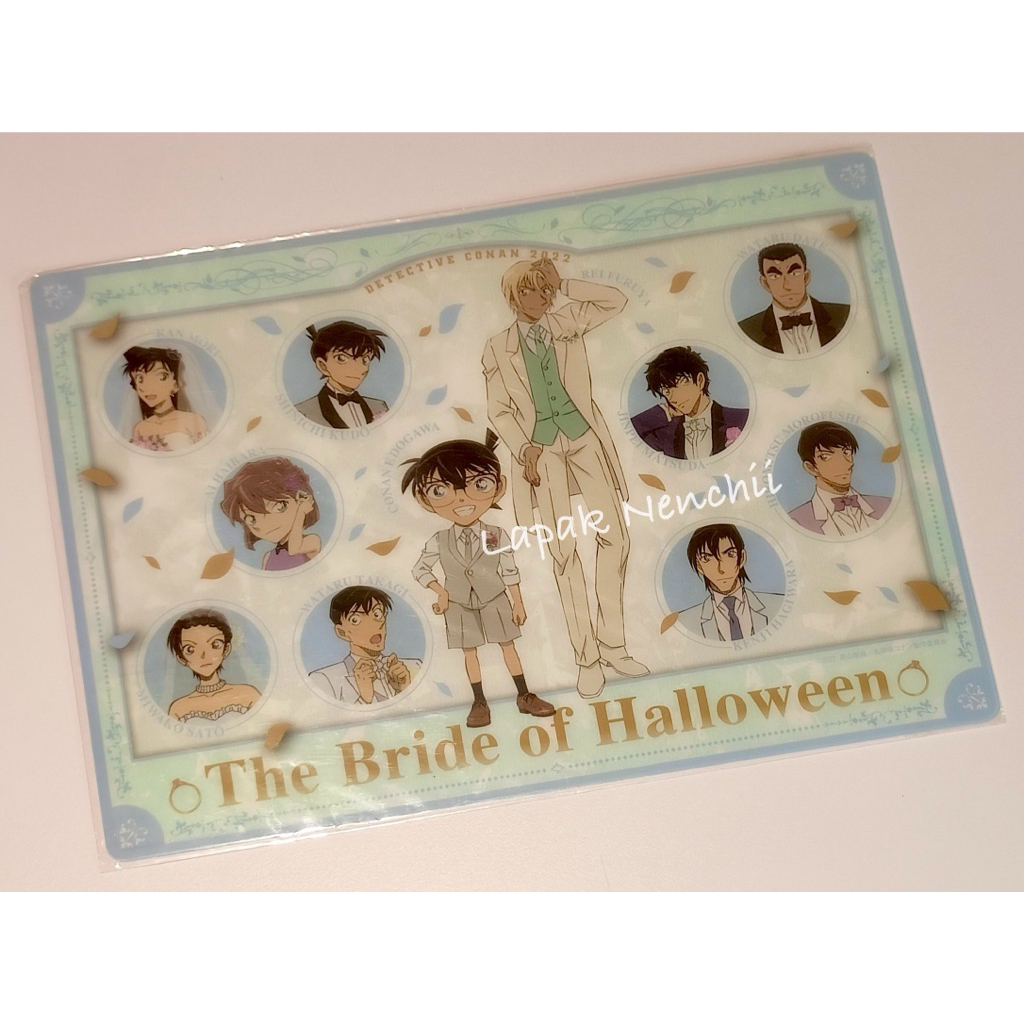 Jual Official Merch Shitajiki Detective Conan M25 The Bride of ...