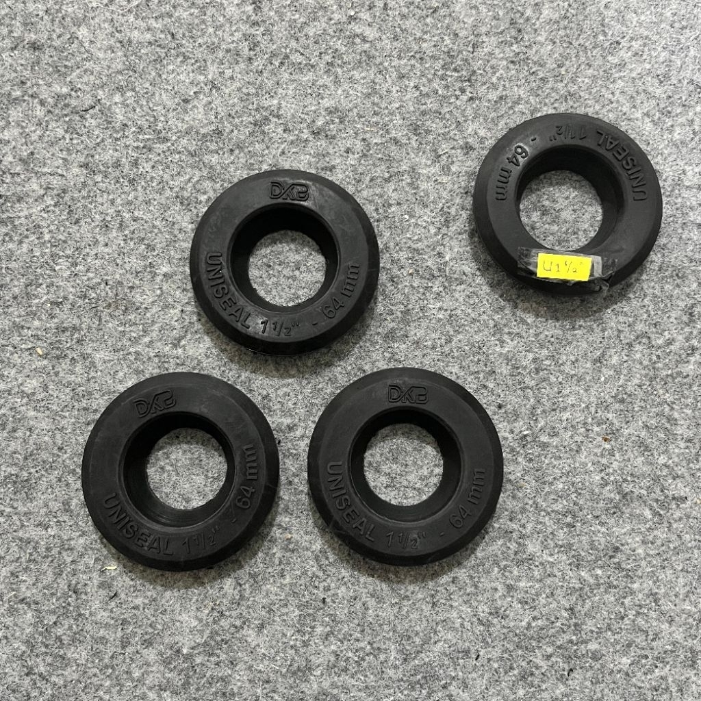 Jual GROMET UNISEAL Pipa PVC 1 1/2 inch atau 1.5 inch sistem Aquaponik ...
