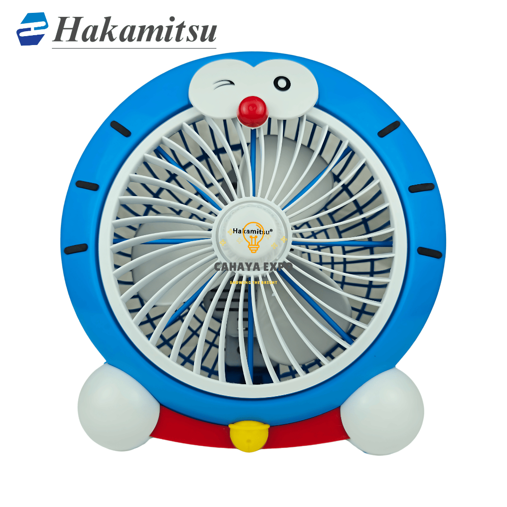 Jual Hakamitsu Doraemon Cartoon Character Box Fan Kipas Angin Kotak ...