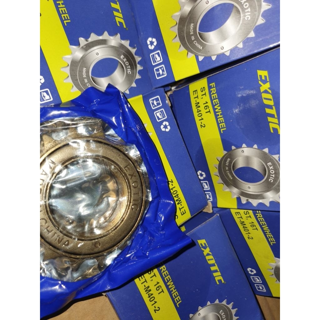 Jual Freewheel Sepeda EXOTIC 16T ST ET-M401-2 – Gear Belakang Sepeda ...
