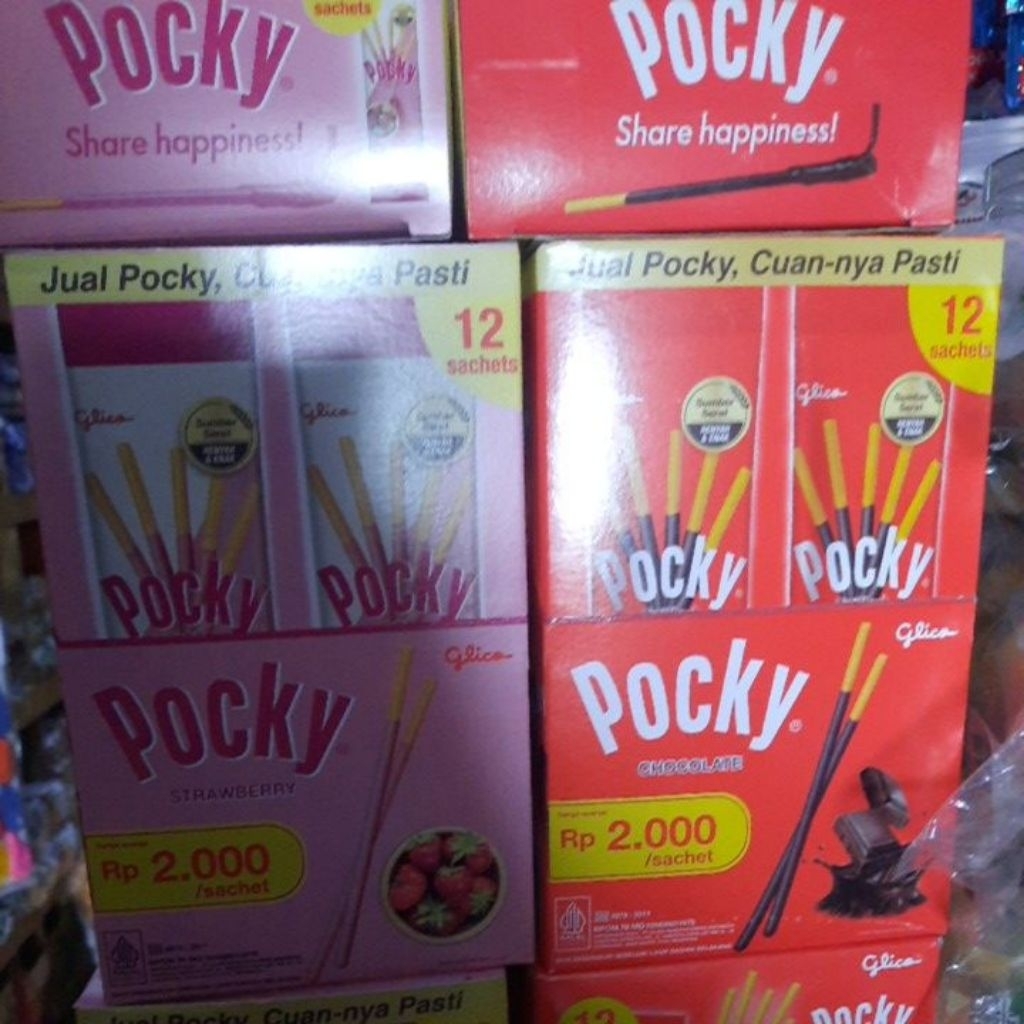 Jual pocky 1pk isi 12 bngks | Shopee Indonesia