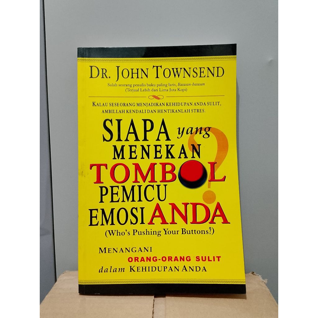 Jual Buku Siapa Yang Menekan Tombol Pemicu Emosi Anda | Shopee Indonesia