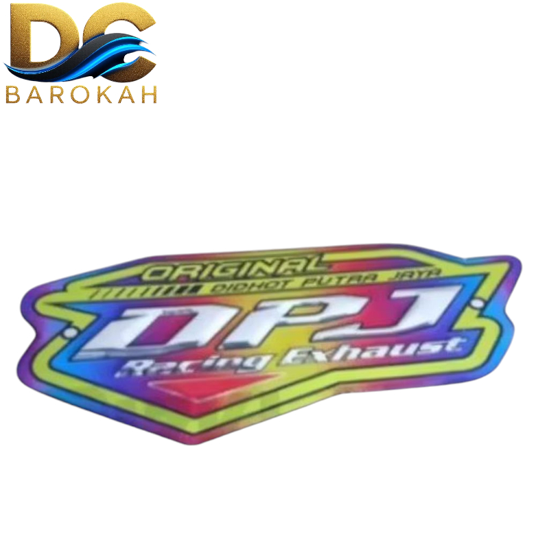 Jual Emblem knalpot DPJ All slinceer free paku rivet Motorcycle ...