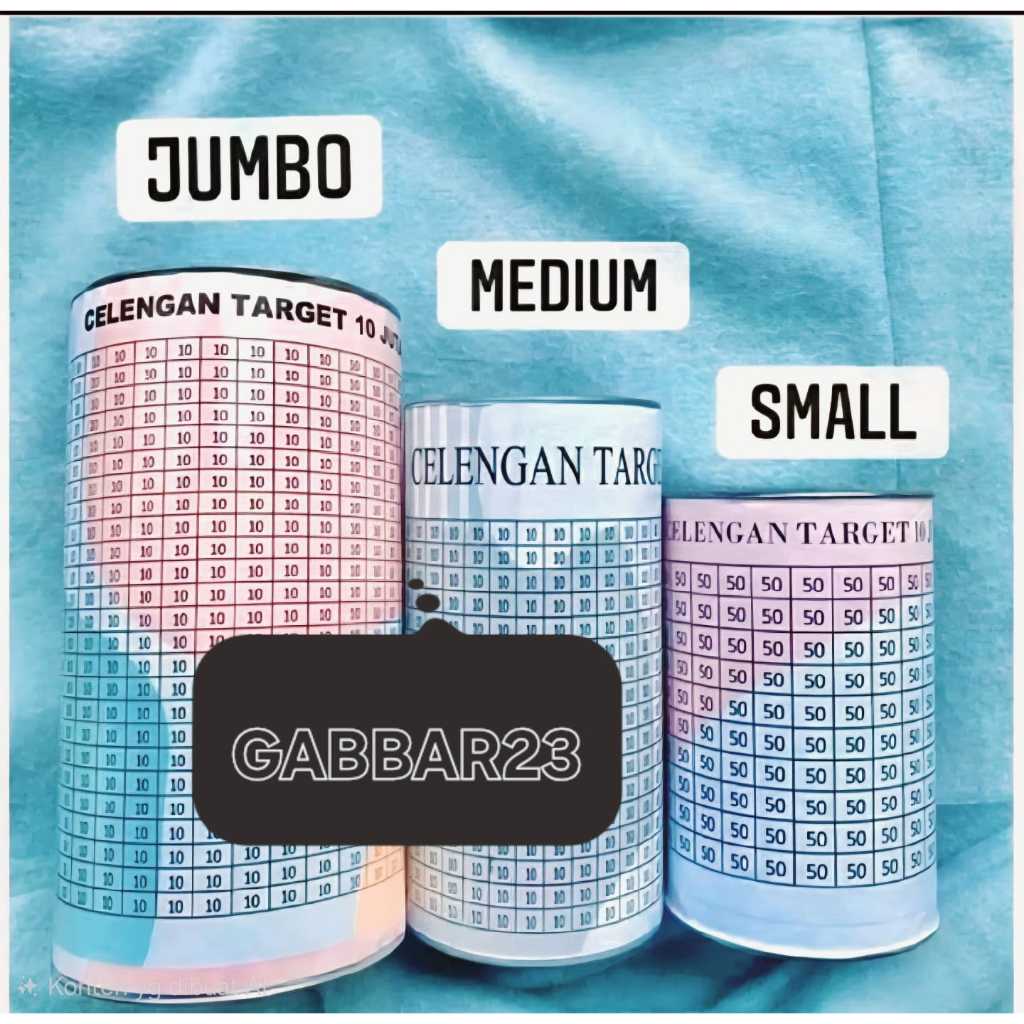 Jual UKURAN JUMBO PART 1 Celengan Jumbo, Celengan Aesthetic, Celengan ...