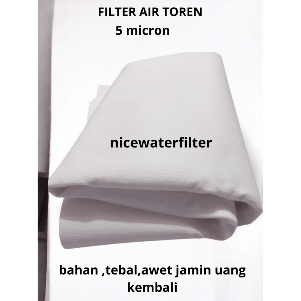 Jual Kain Filter Air 5Micron/Toren/Saringan Air | Shopee Indonesia