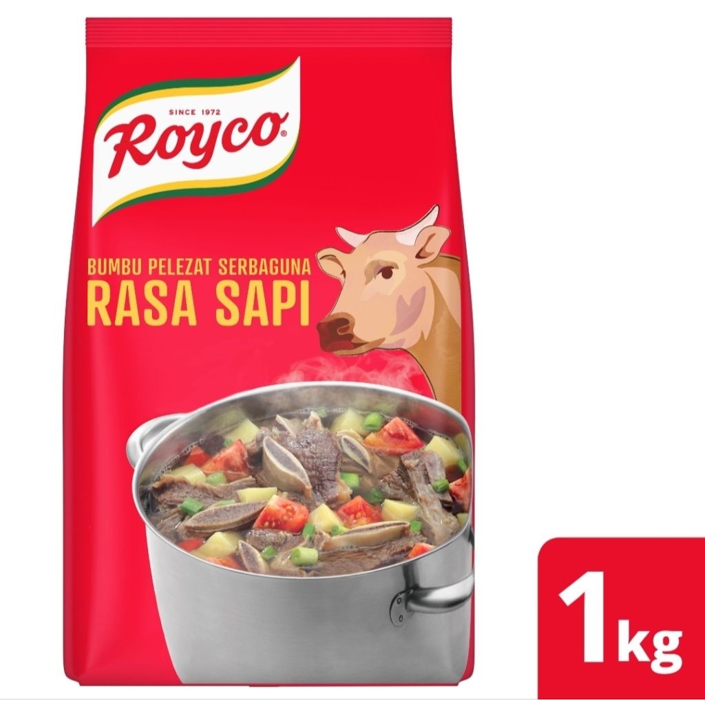 Jual royko bumbu penyedap rasa sapi ukuran 1kg | Shopee Indonesia