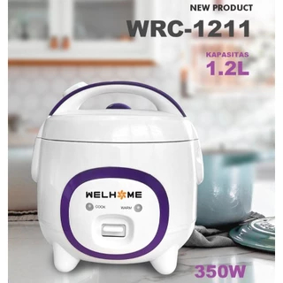 Jual Welhome Mini Rice Cooker 3 In 1 WRC-1211 Magic Com 1.2 Liter 300W ...