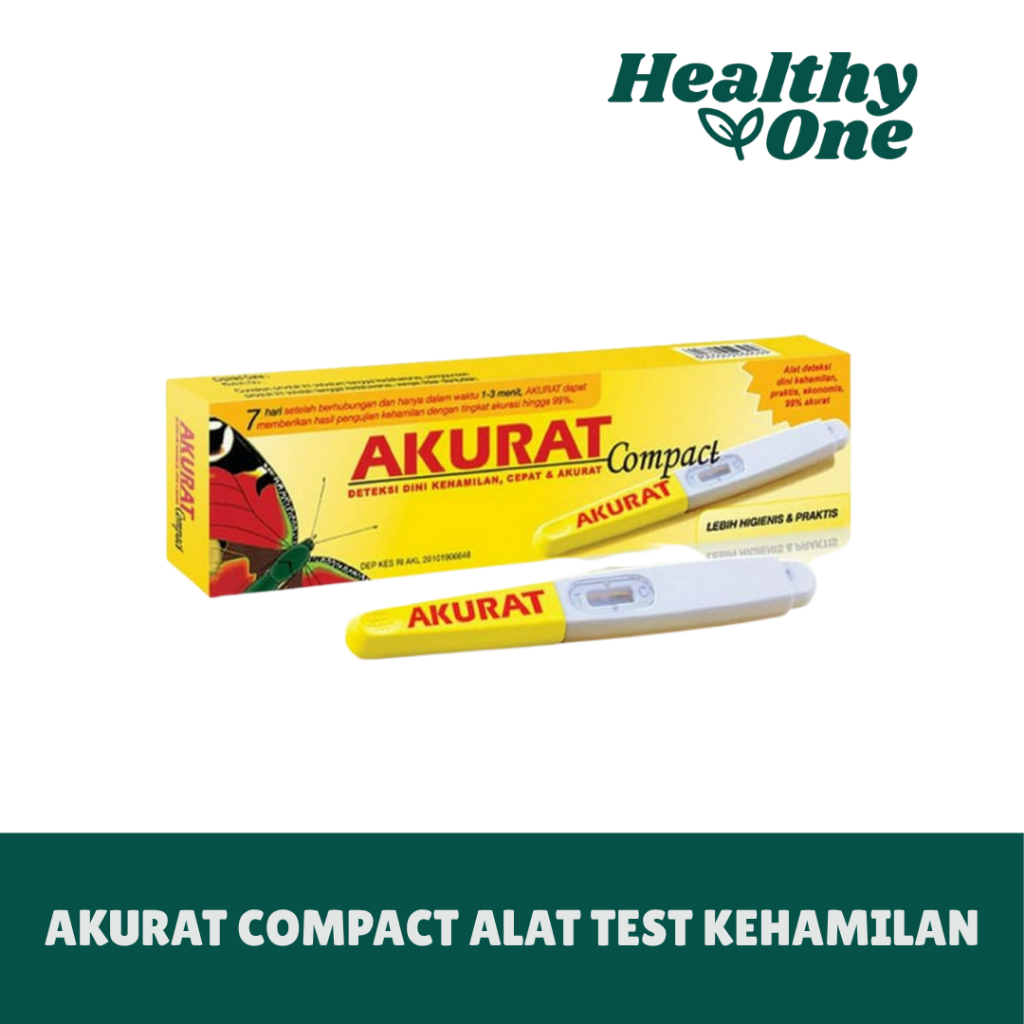 Jual AKURAT COMPACT ALAT TEST KEHAMILAN | Shopee Indonesia