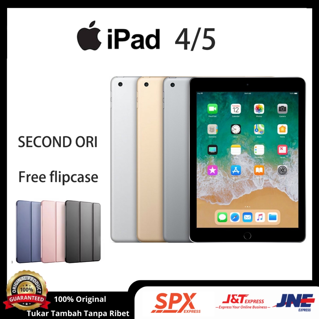 Jual IPAD GENERASI 4 5 32 GB - 128 GB WIFI ONLY BERGARANSI NO MINUS ...