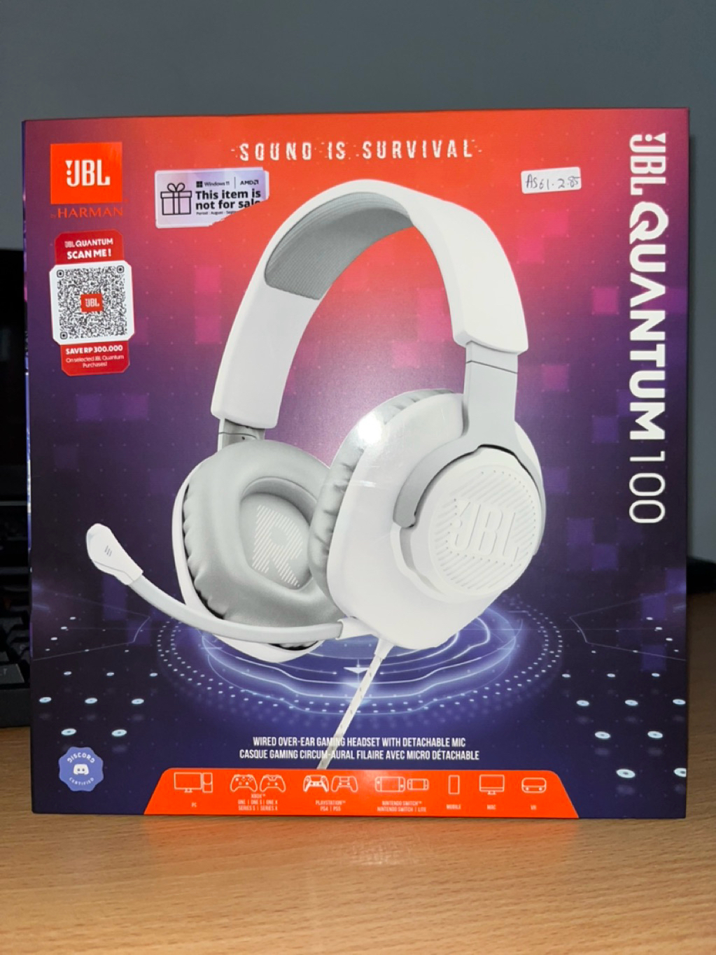 Jual JBL Quantum 100/Deskmat Rexus KYLAR T1 | Shopee Indonesia