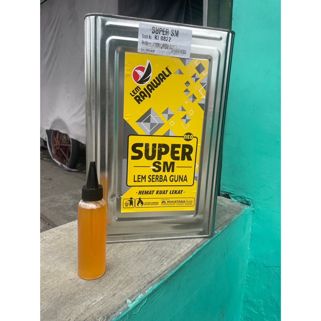 Jual lem kuning super rajawali isi 100ml lem layangan plastik, lem ...