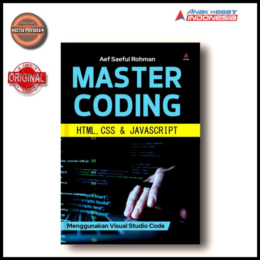 Jual MASTER CODING HTML, CSS & JAVASCRIPT : Menggunakan Visual Studio Code - Original | Shopee ...