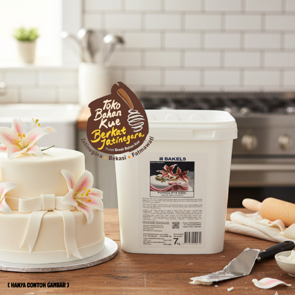 Jual FONDANT BAKELS WHITE KEMASAN REPACK / GULA DEKOR | Shopee Indonesia