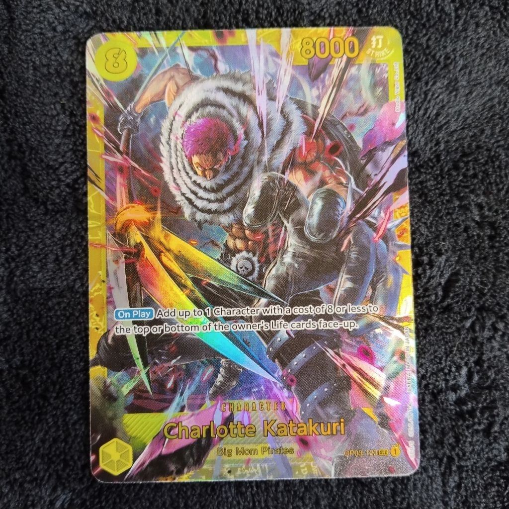 Jual Charlotte Katakuri SEC Op03-123 English One Piece TCG card game ...