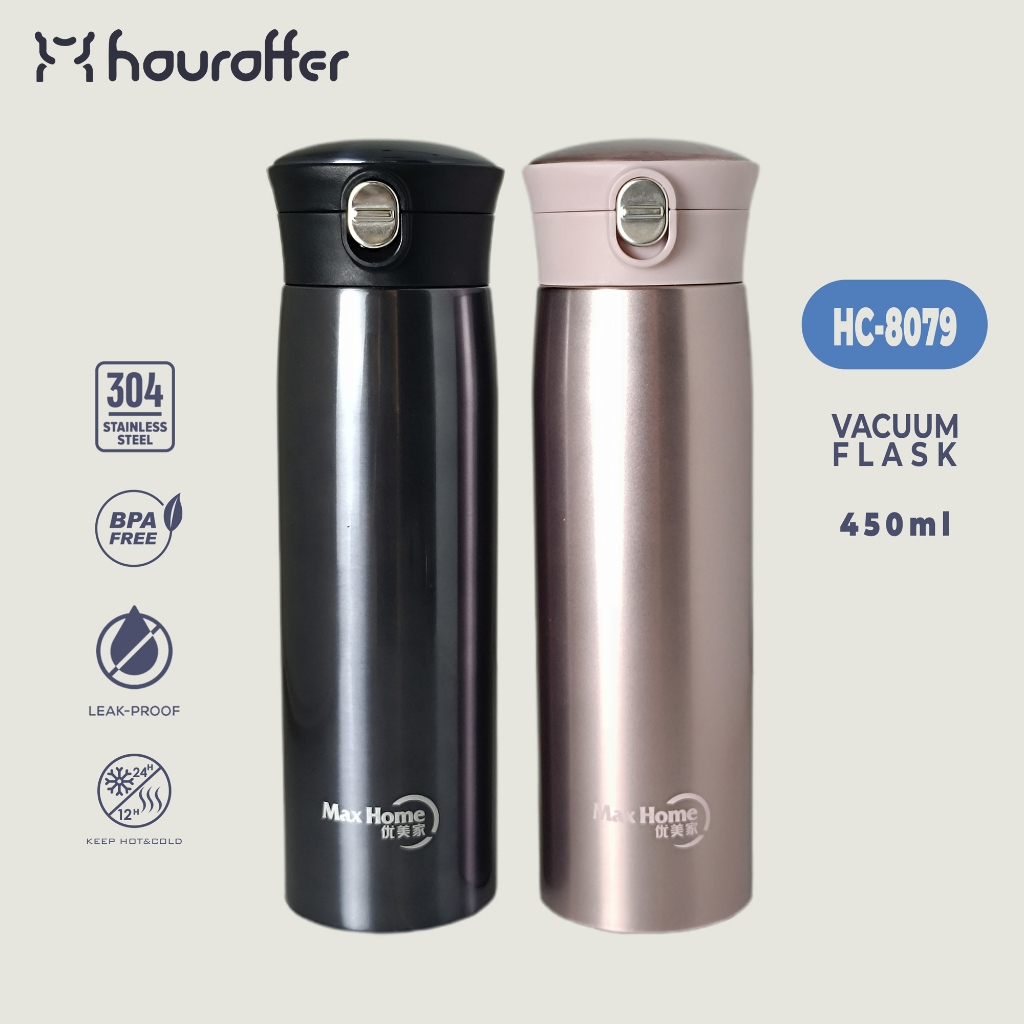Jual Houroffer Botol Minum Stainless HC-8079 Tahan Panas Dingin 450ml ...