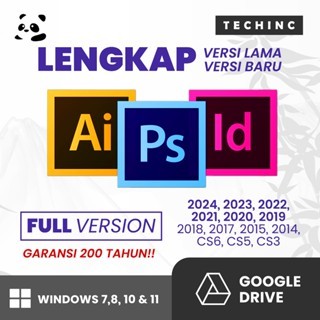Jual Photoshop / Illustrator / Indesign 2026 - CS3 Full Version ...