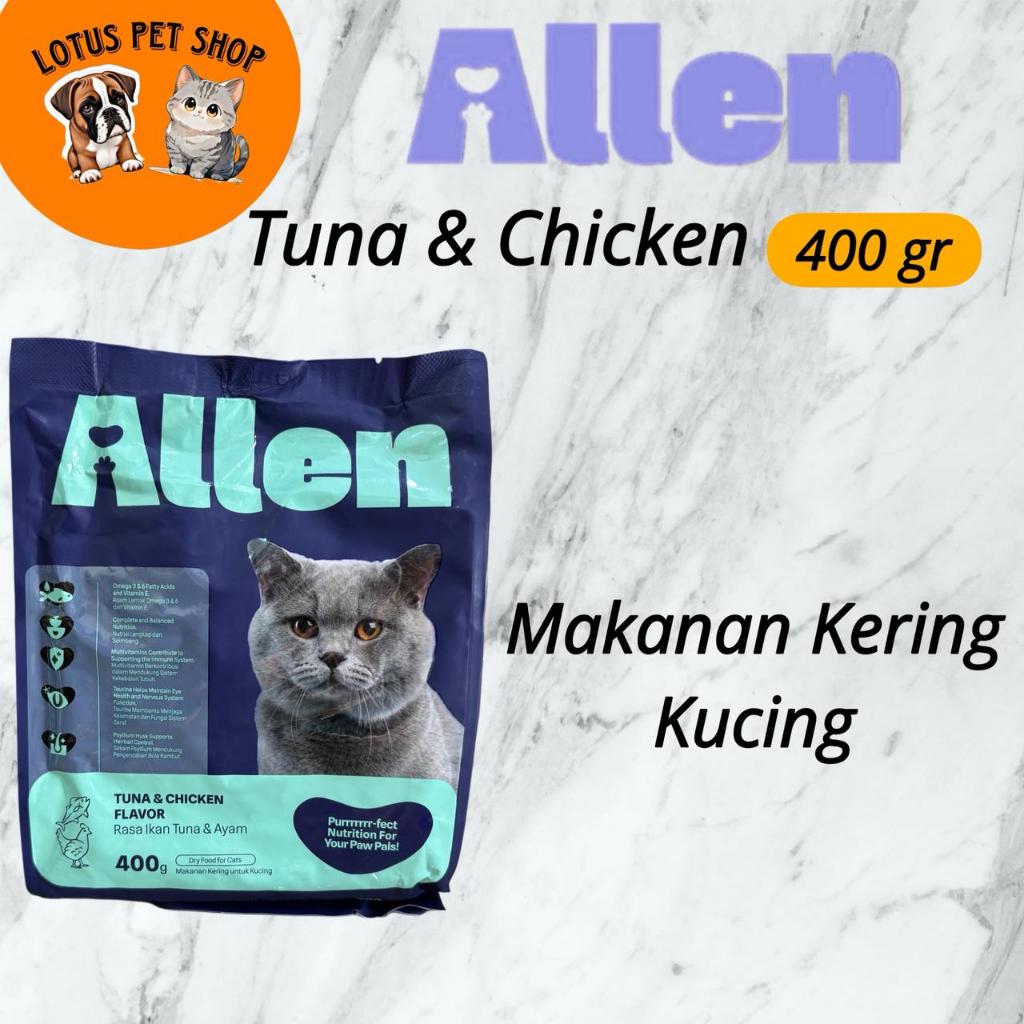 Jual Allen Dry Food 400gr FreshPack All Life Stages Makanan Kering ...