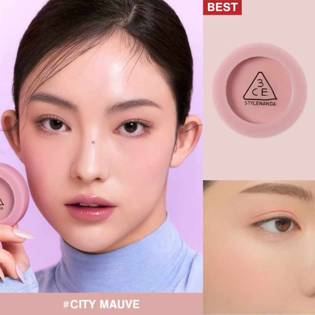 Jual 3CE Face Blush - Blush On shade ciry mauve Translucent Halus Anti ...