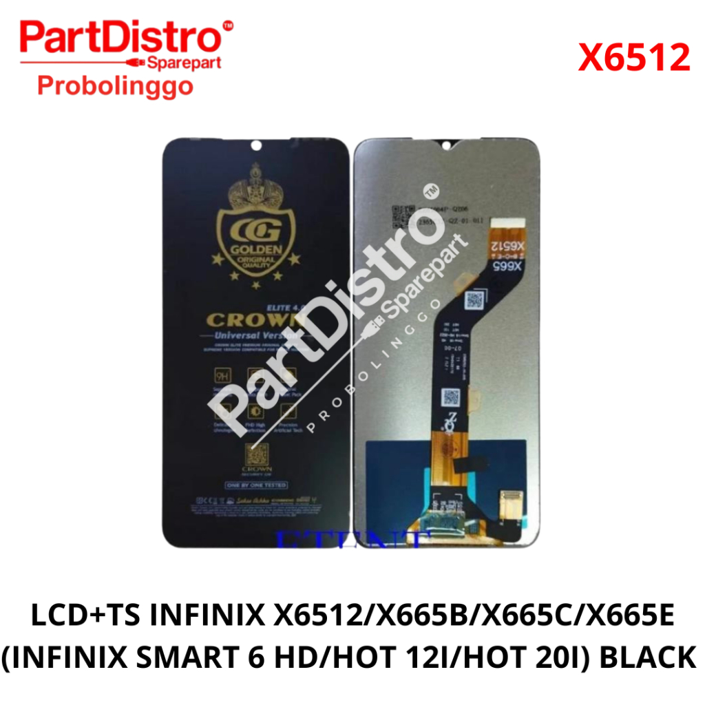 Jual LCD TS INFINIX X6512/X665B/X665C/X665E (INFINIX SMART 6 HD/HOT 12I ...