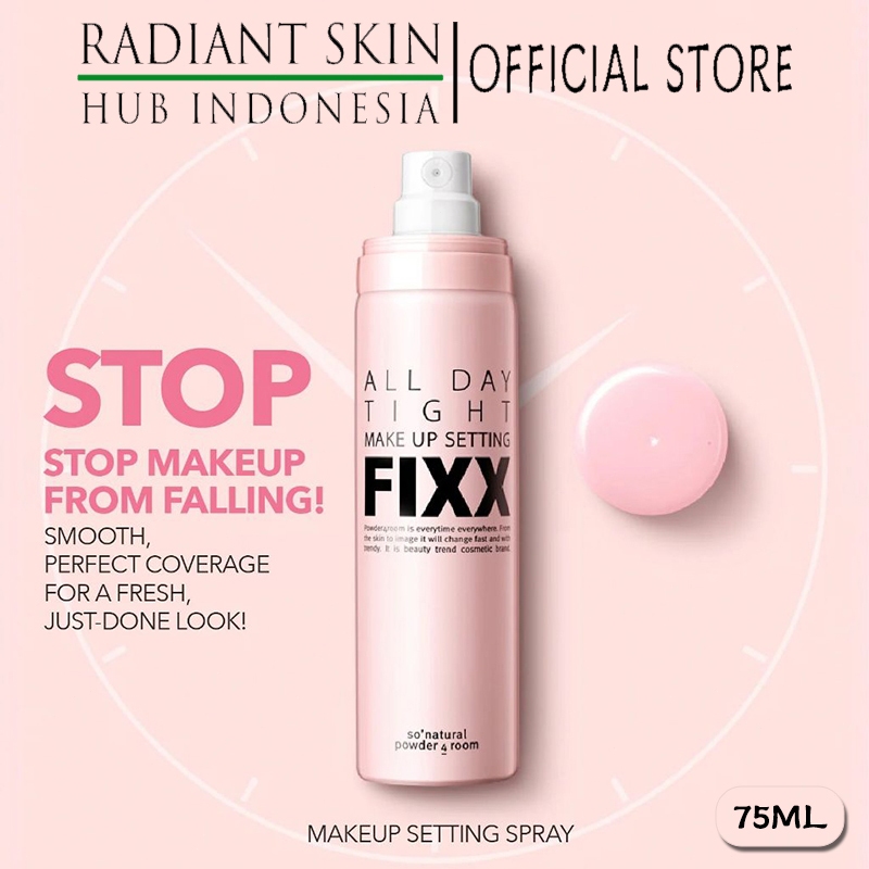 Jual So Natural All Day Tight Fixx Makeup Setting Spray 75ml - Tahan ...