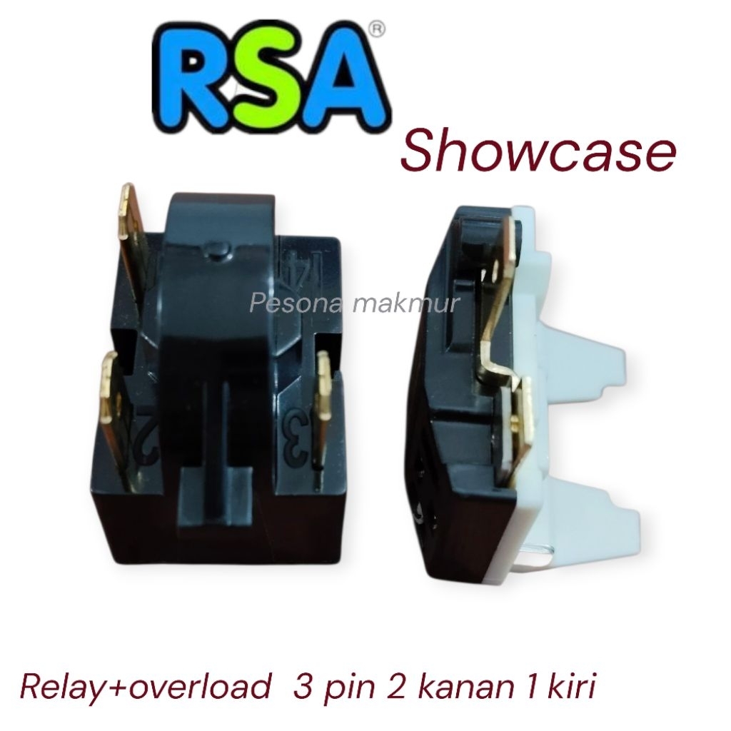 Jual Relay+ptc overload 3 pin 2 pin kanan 1 kiri showcase RSa | Shopee ...