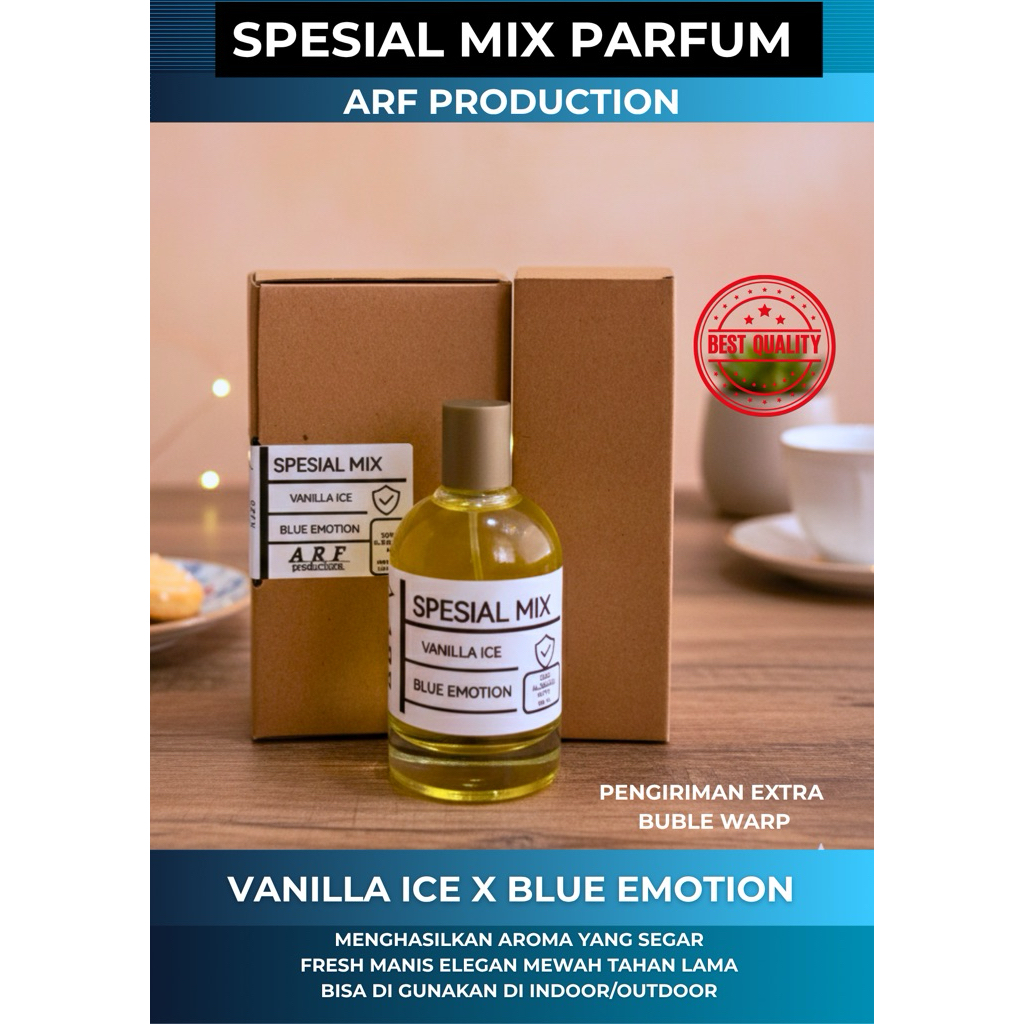 Jual [ARF] MIX PARFUM // VNILLA ICE X BLUEEMOTION // SPESIALMIX// MIX ...