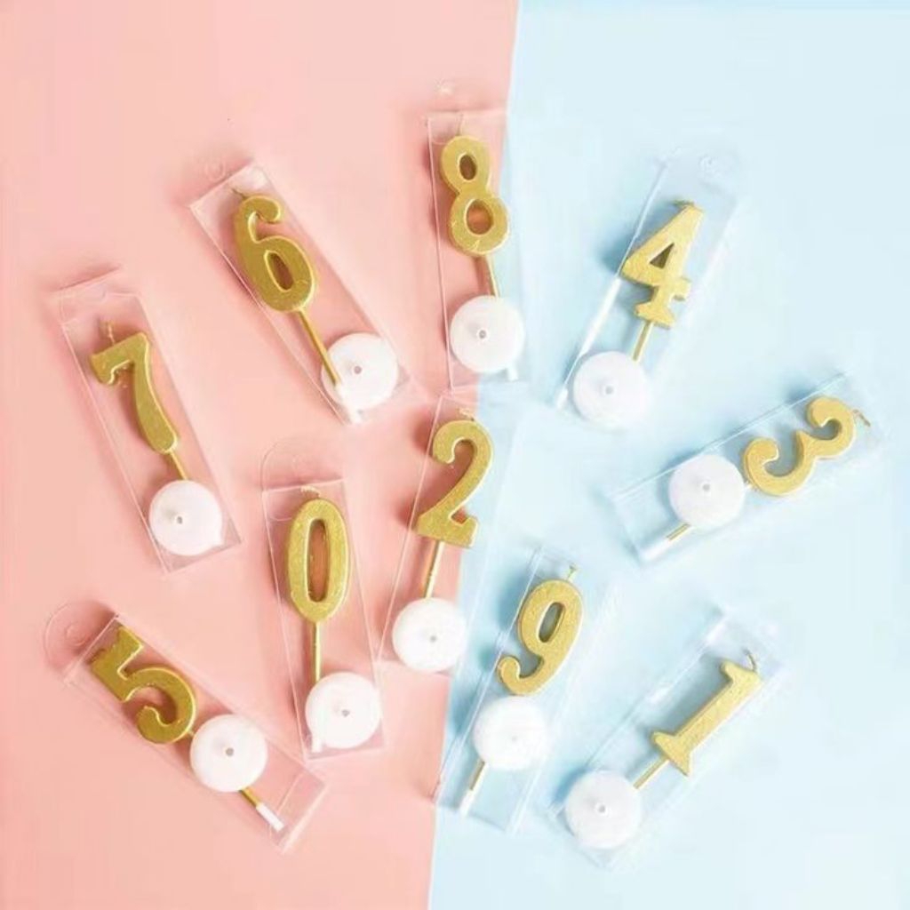 Jual LILIN ANGKA EMAS HAPPY BIRTHDAY | Shopee Indonesia