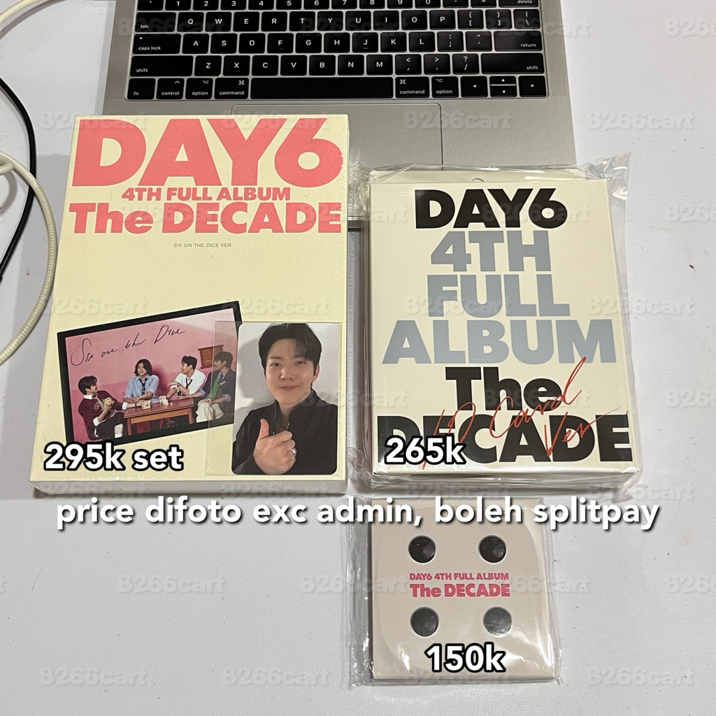 Jual day6 — the decade album (standard + pob dowoon applemusic, id card ver & nemo six on the ...