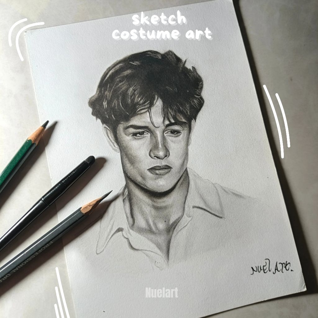 Jual Sketsa Wajah Realis Custom – Handmade Pencil Art | Shopee Indonesia