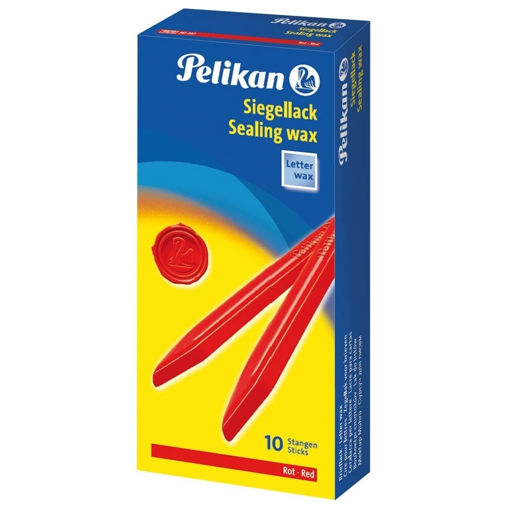 Jual [1 PACK 10 PCS] SIEGELLACK / SEALING WAX / LILIN SEGEL LAK PELIKAN ...