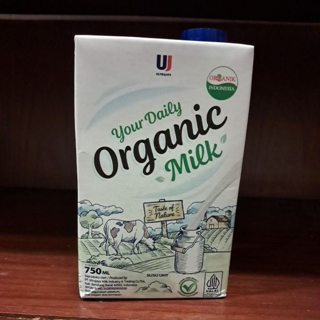 Jual Ultra Your Daily Organic Milk 750 ml | Shopee Indonesia