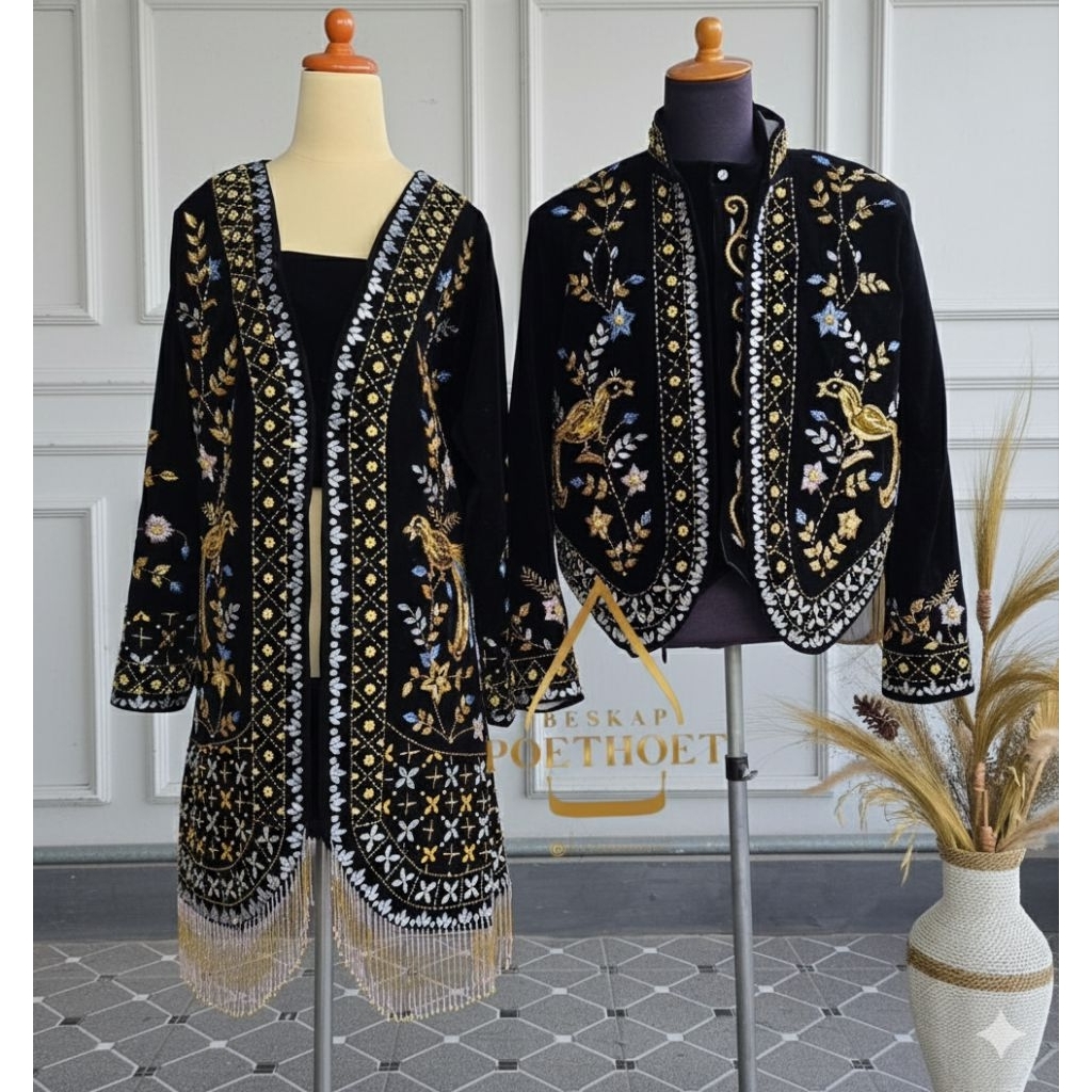 Jual Sepasang beskap pria dan kebaya wanita solo putri couple pengantin ...