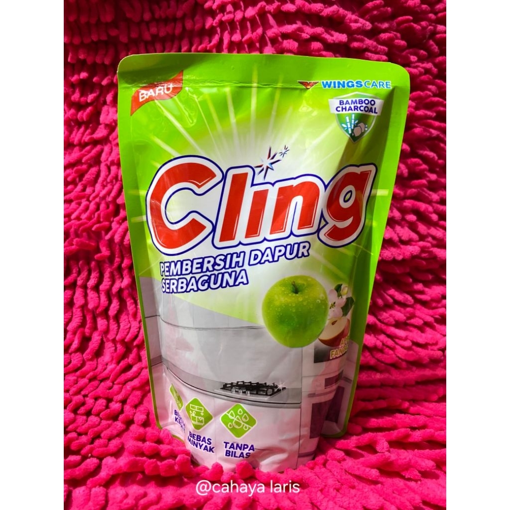 Jual CLING PEMBERSIH DAPUR SERBAGUNA REFILL 400ML | Shopee Indonesia