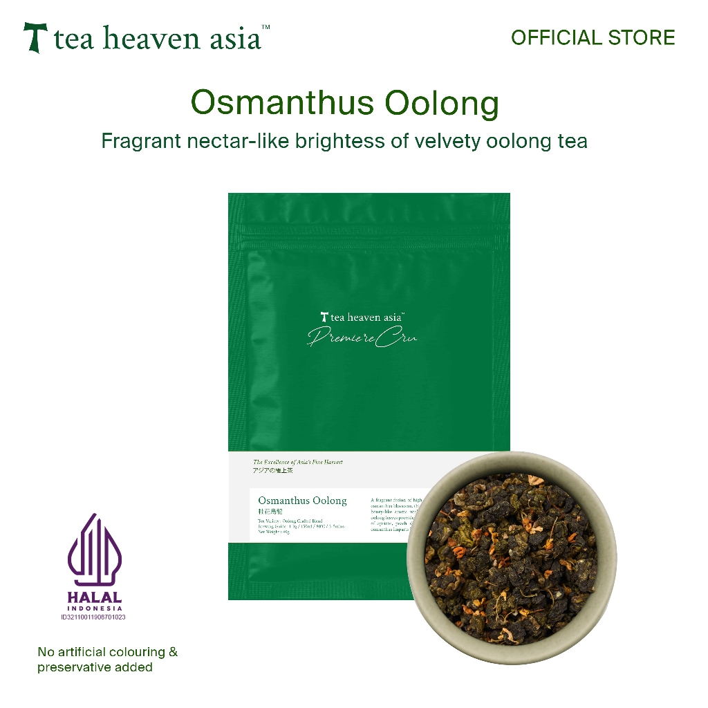 Jual Tea Heaven Asia Osmanthus Oolong 40gr | Shopee Indonesia