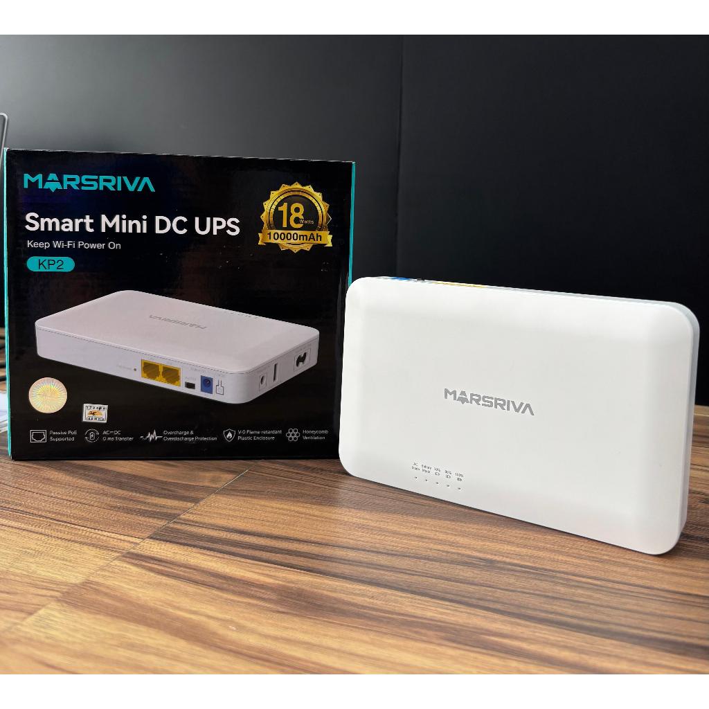 Jual Smart Mini DC UPS MARSRIVA KP2 10000mAh/24V | Shopee Indonesia