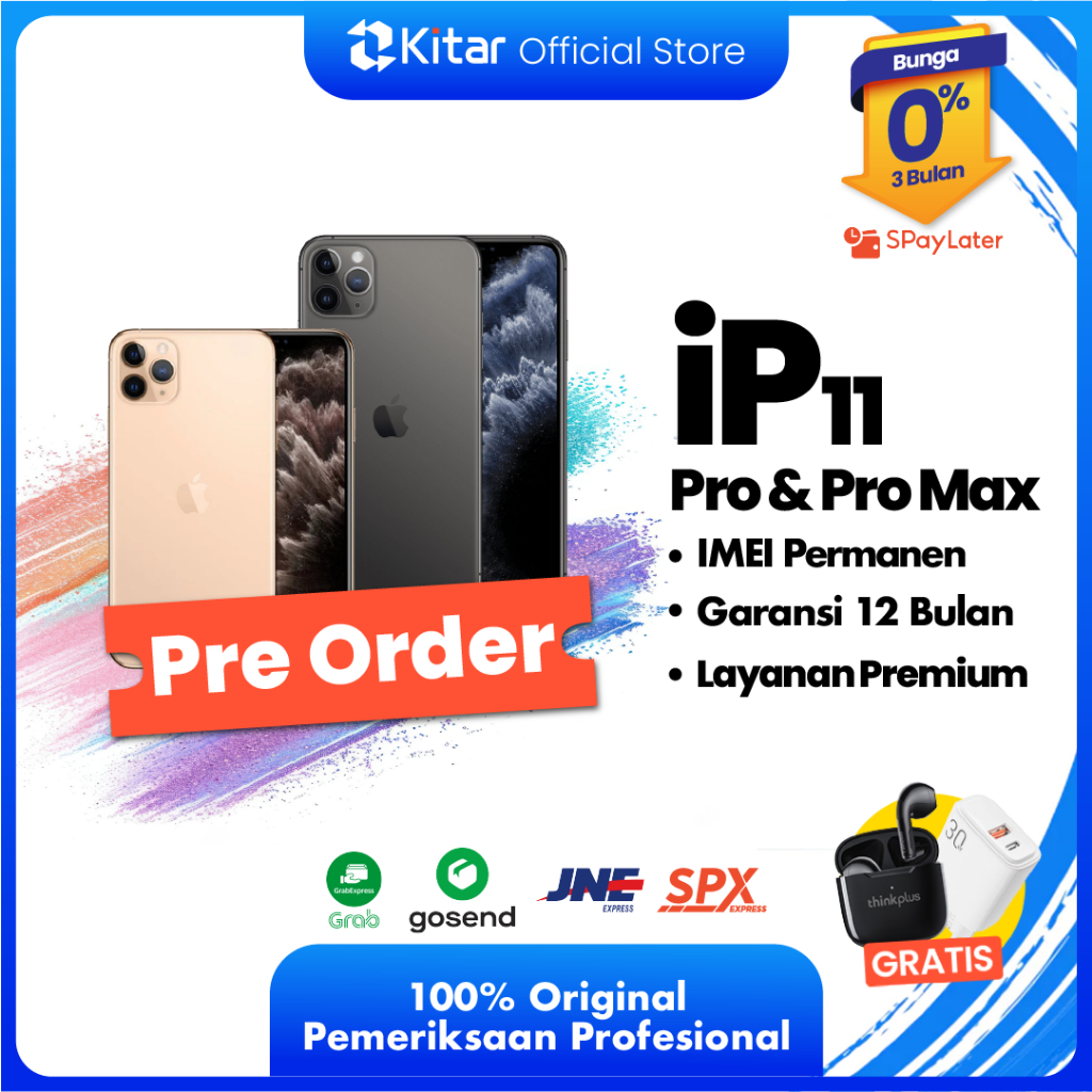 Jual EX IBOX iPhone 11 Pro & 11 Pro Max IMEI Permanen Garansi 12 Bln ...