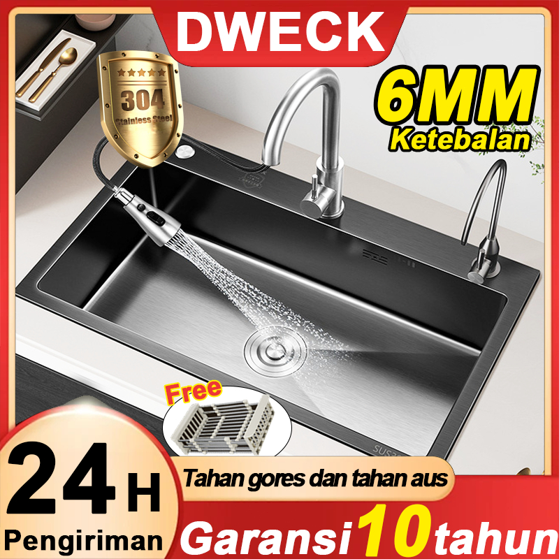 Jual SUS304 Wastafel cuci piring Wastafel Stainless Mudah dibersihkan ...