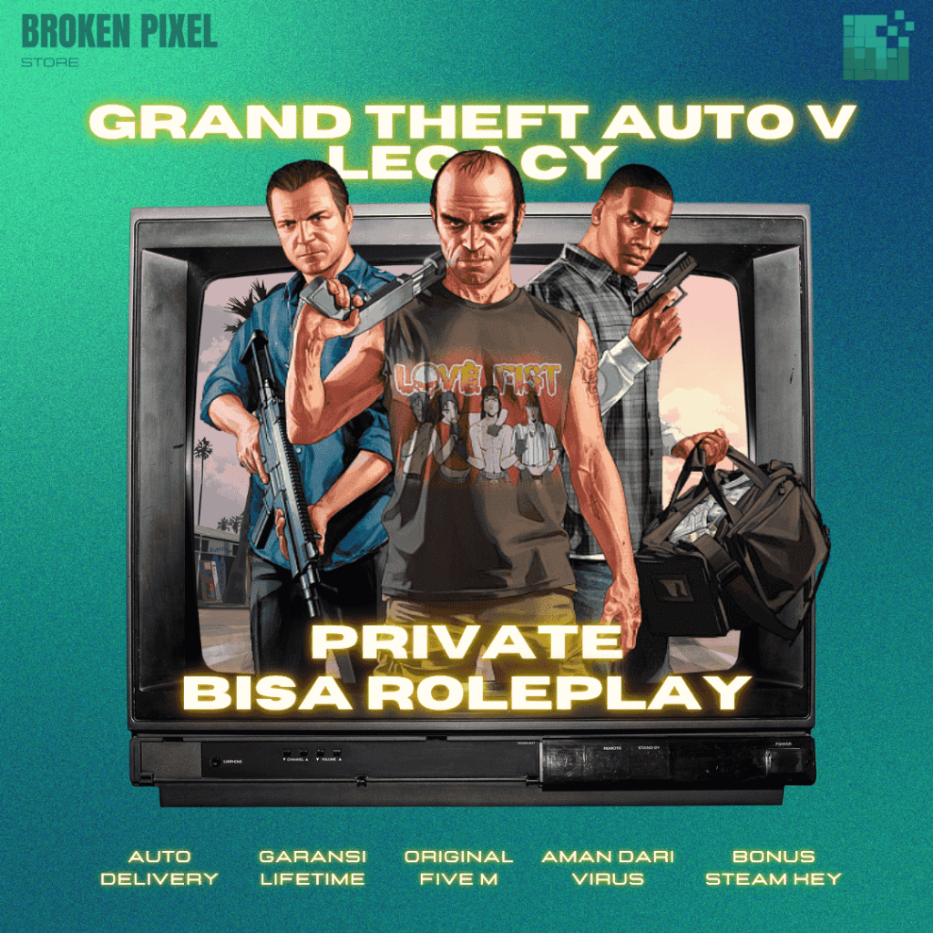 Jual [BONUS GAME STEAM] GTA V STEAM / GRAND THEF AUTO 5 / AUTO DELIVERY ...