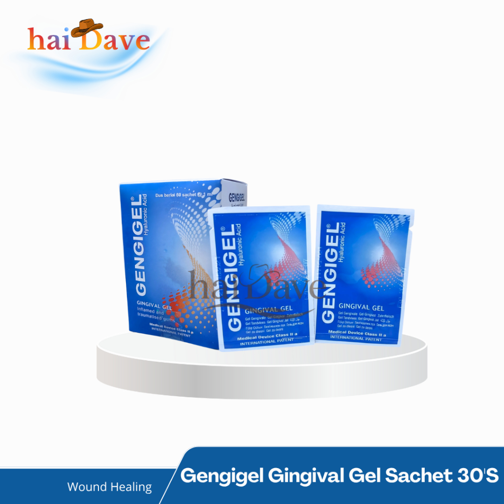 Jual Gengigel Sachet 1 ml/ 1 box isi 30 sachet/ Untuk luka pasca Cabut ...