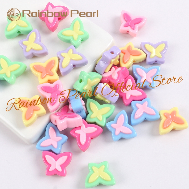 Jual Rainbow Pearl Official [12PCS] Manik-manik Buatan Tangan DIY Kupu ...