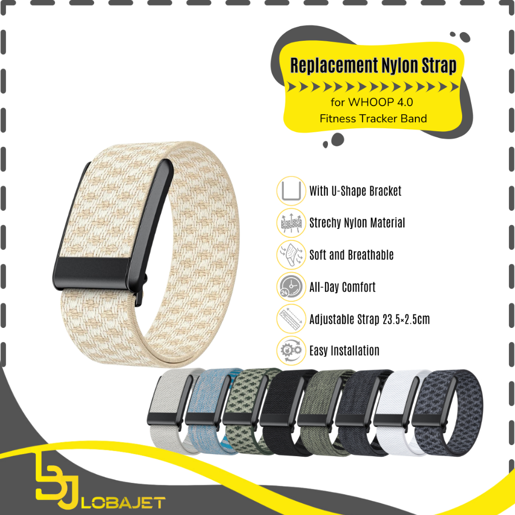 Jual Nylon Replacement Strap for WHOOP 4.0 - Strap Pengganti untuk ...